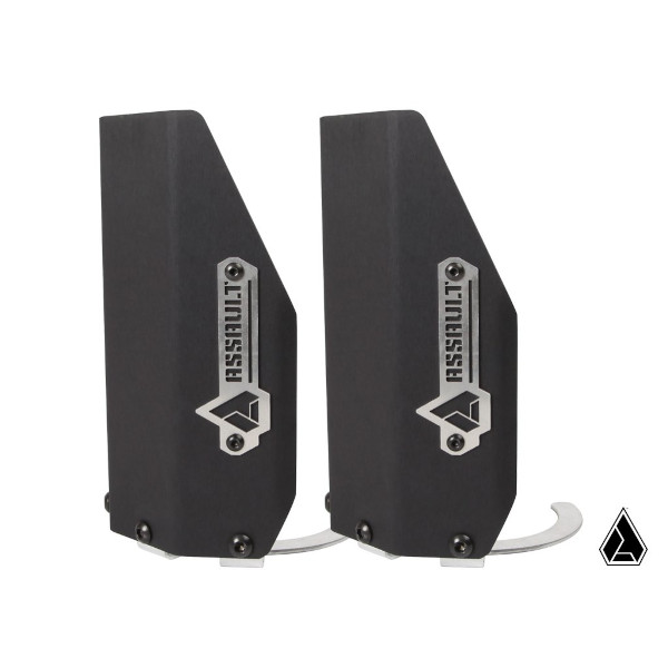 Front Shock Guards- Black Universal