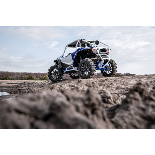 D741 Runner 20x7 4/156 Gloss Black Milled +13 Wheel