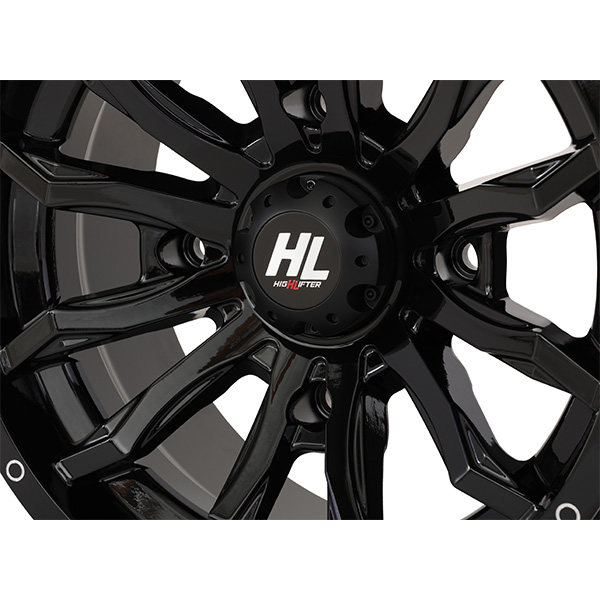 20x7 4/137 4+3 (+10mm) High Lifter HL21 - Gloss Black
