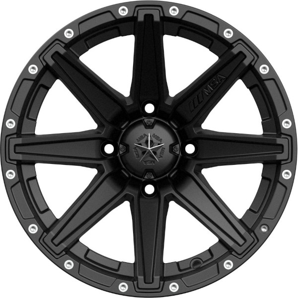 M33 Clutch 14x7 4/110 Satin Black -47 Wheel